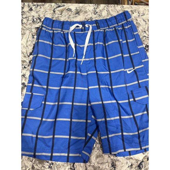 Nike | Swim | Nike Mens Beach Board Swimming Trunks Shorts Royal Blue ...